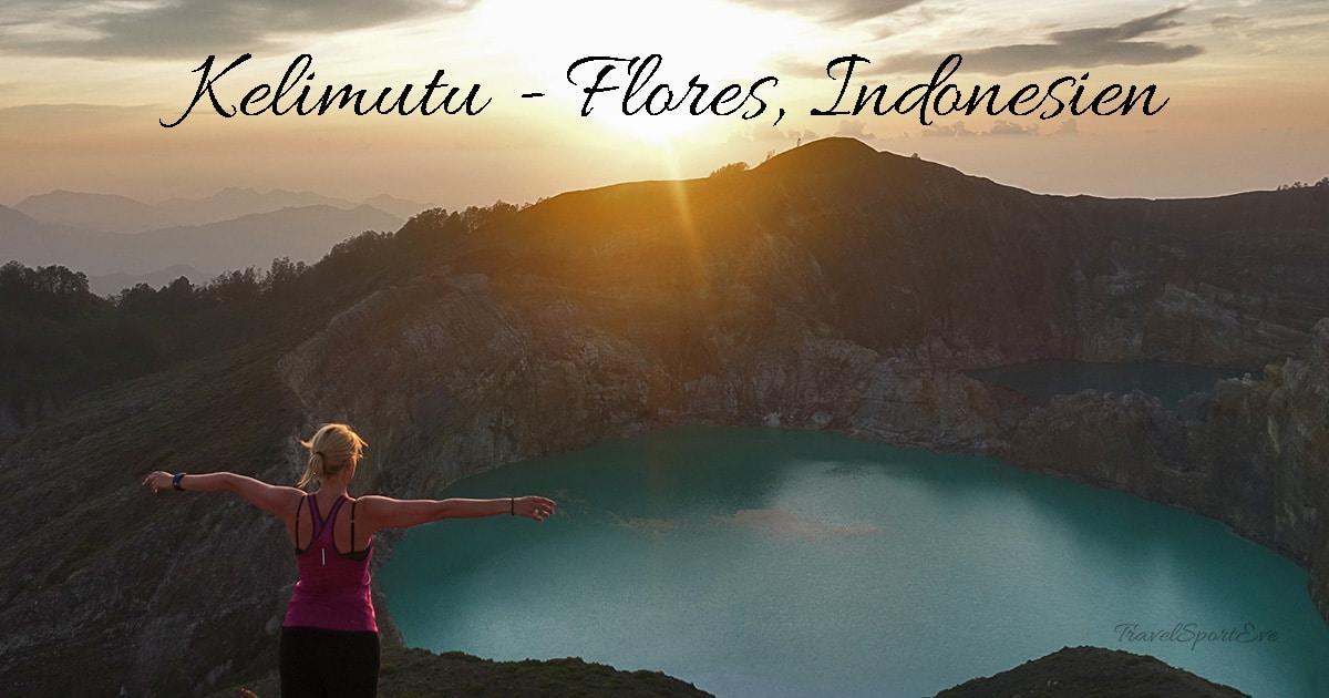 Besteigung des Vulkan Kelimutu - farbwechselnde Kraterseen auf Flores ...